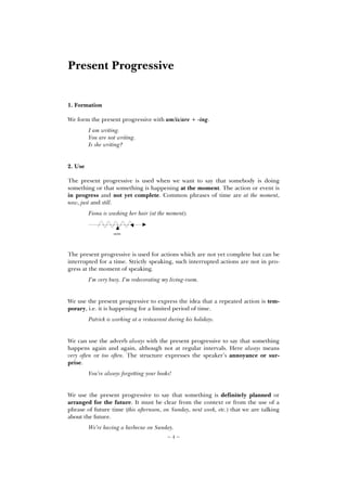 Tenses booklet | PDF