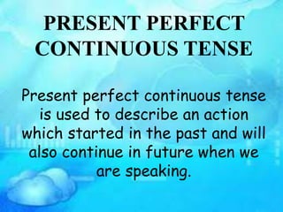 TENSES | PPT