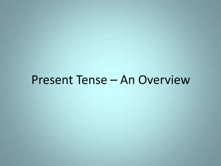 Tenses in English.ppt