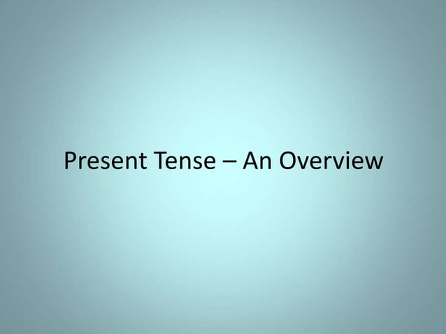 Tenses in English.ppt