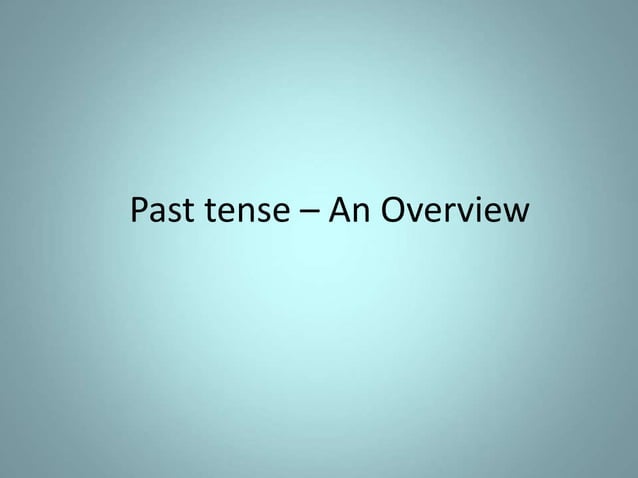 Tenses in English.ppt