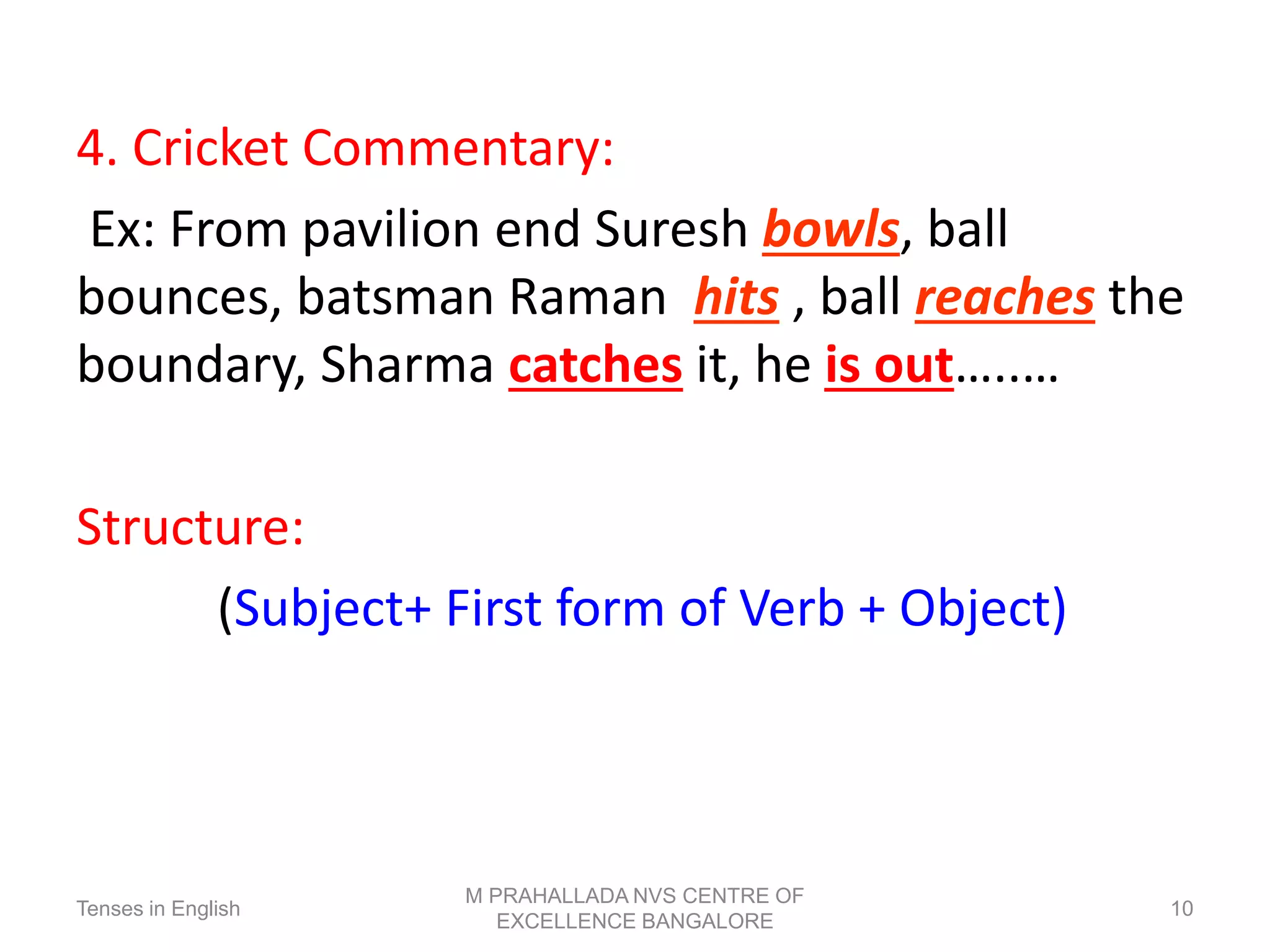 English Tenses | PDF