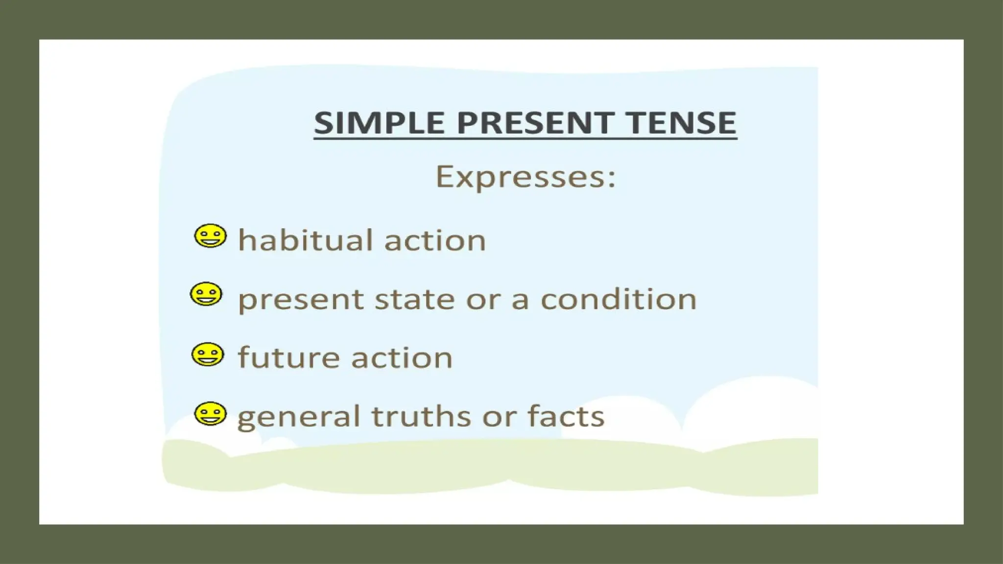 TENSES of the verb - SIMPLE PRESENT.pptx