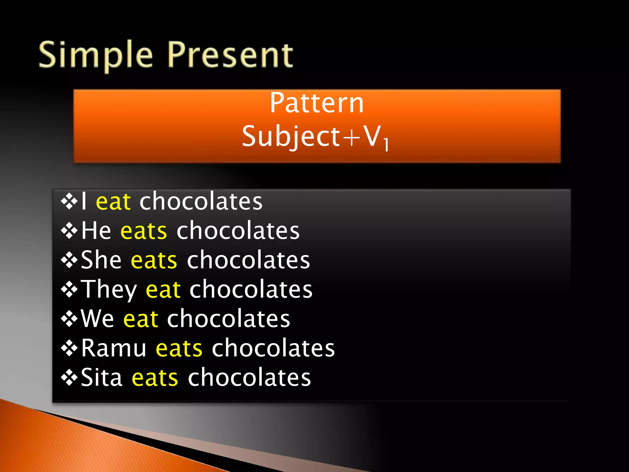 Tenses ppt- English grammar - class 9 | PPTX