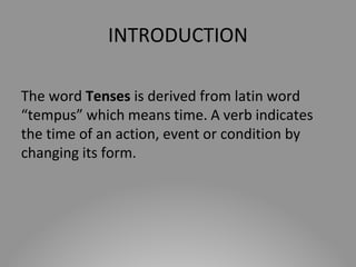 Tenses ppt | PDF