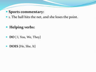 Apower point presentation on tense ruless | PPT