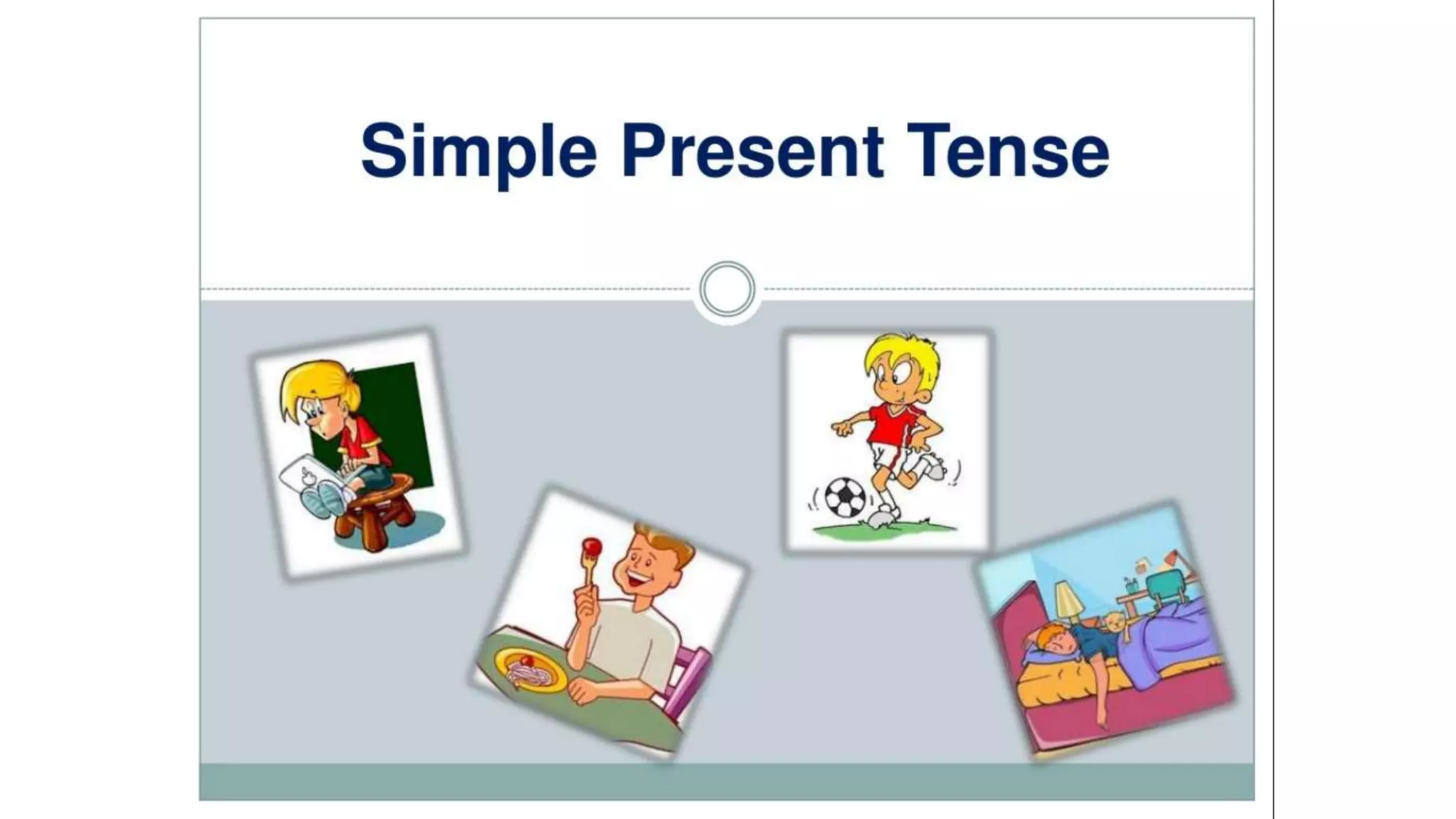 Simple Present Tense Slides Pptx