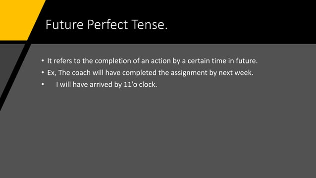 Tenses slide show | PPT