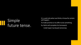 Tenses slide show | PPT