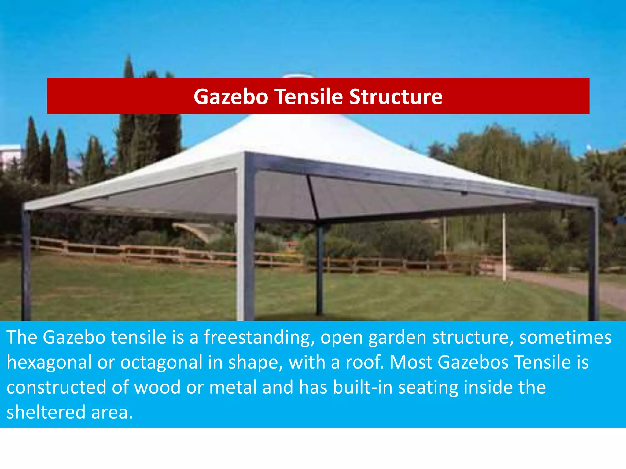Tensile structure ppt | PPT