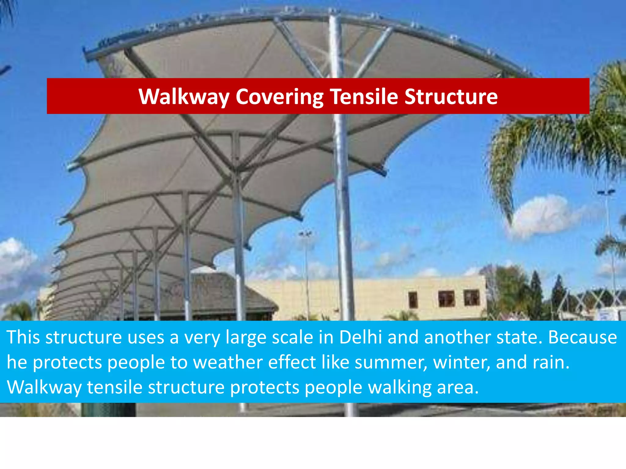 Tensile structure ppt | PPT