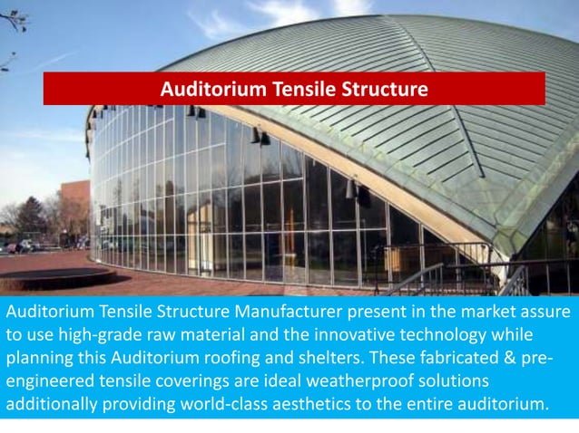 Tensile structure ppt | PPT