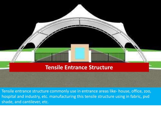 Tensile structure ppt | PPT