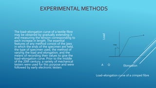 Tensile properties of fiber | PPTX