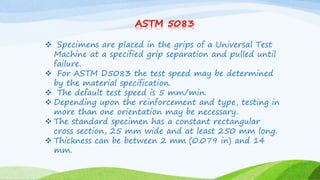 Tensile Testing Of Polymers | PPTX