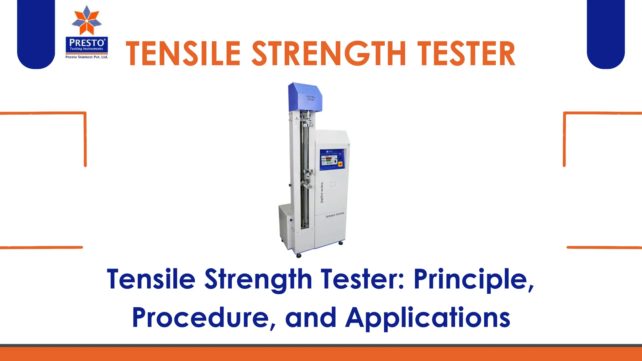 Tensile Strength Tester: Working Principle, Procedure, and Applications ...