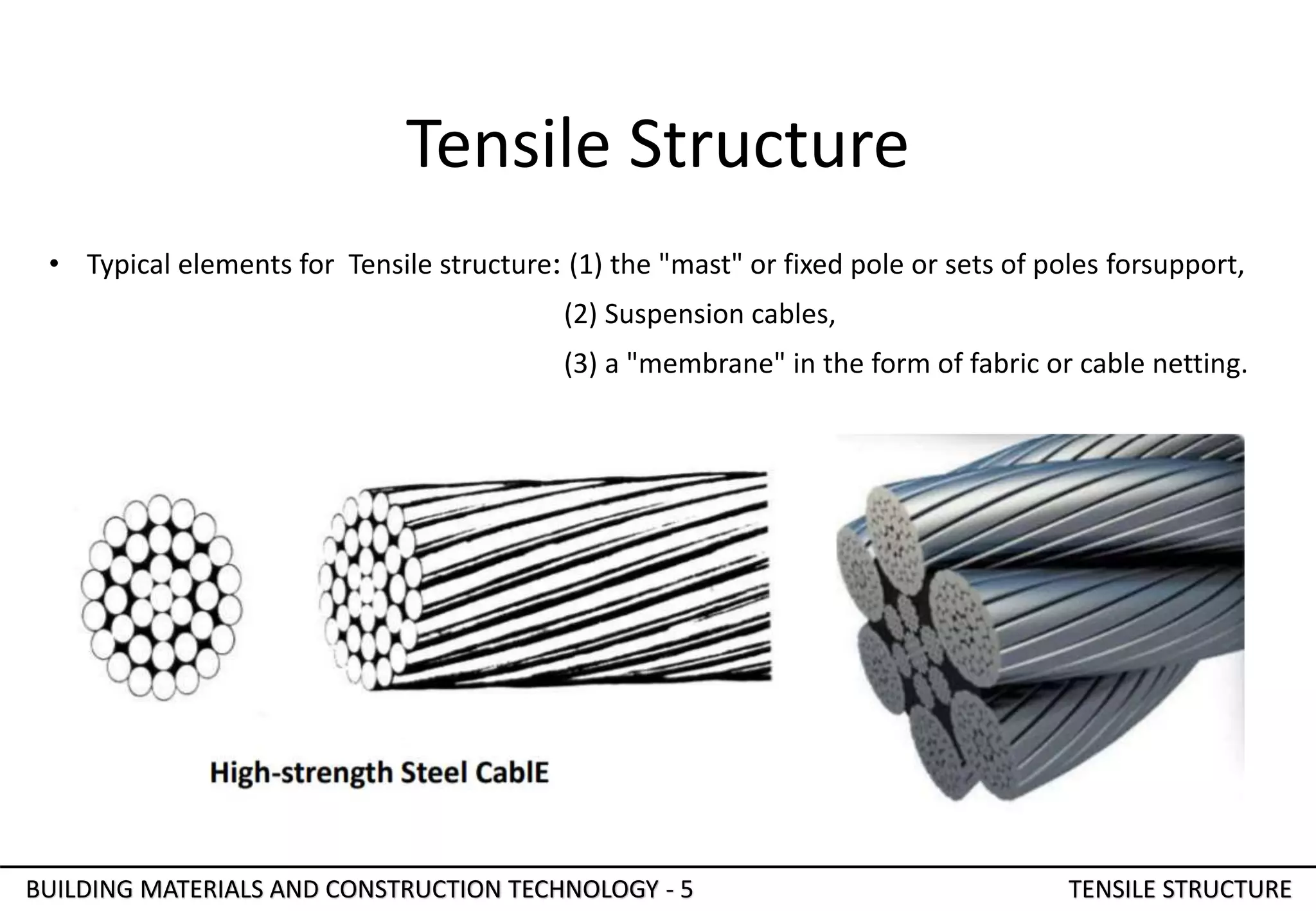 Tensile structure | PPTX