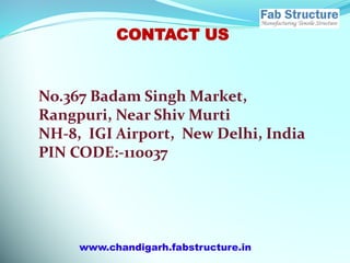 Tensile structure in chandigarh | PDF