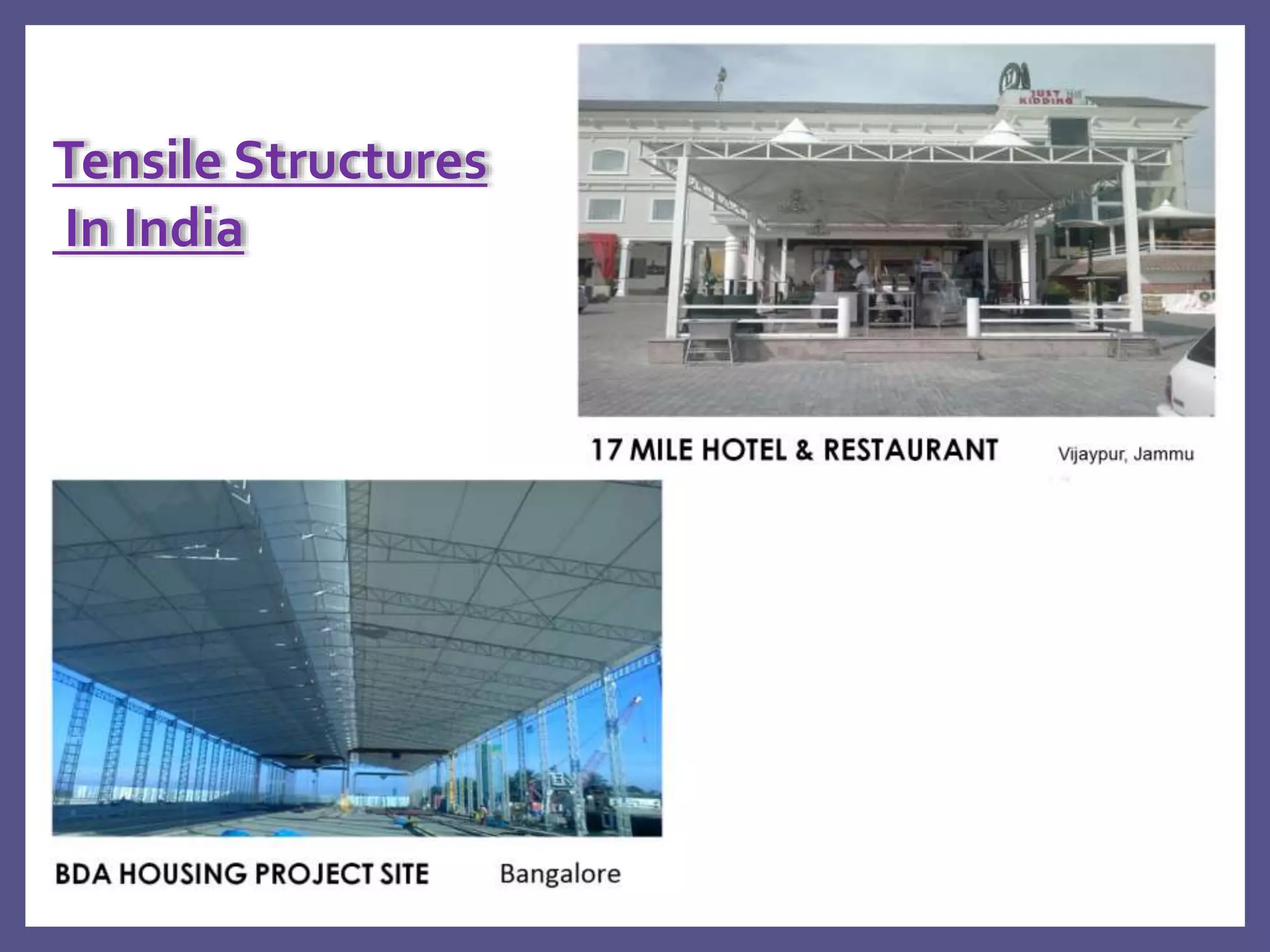 Tensile structures | PPTX