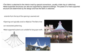 Tensile structures | PPTX