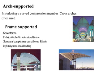 Tensile structures | PPTX