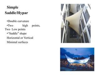 Tensile structures | PPTX