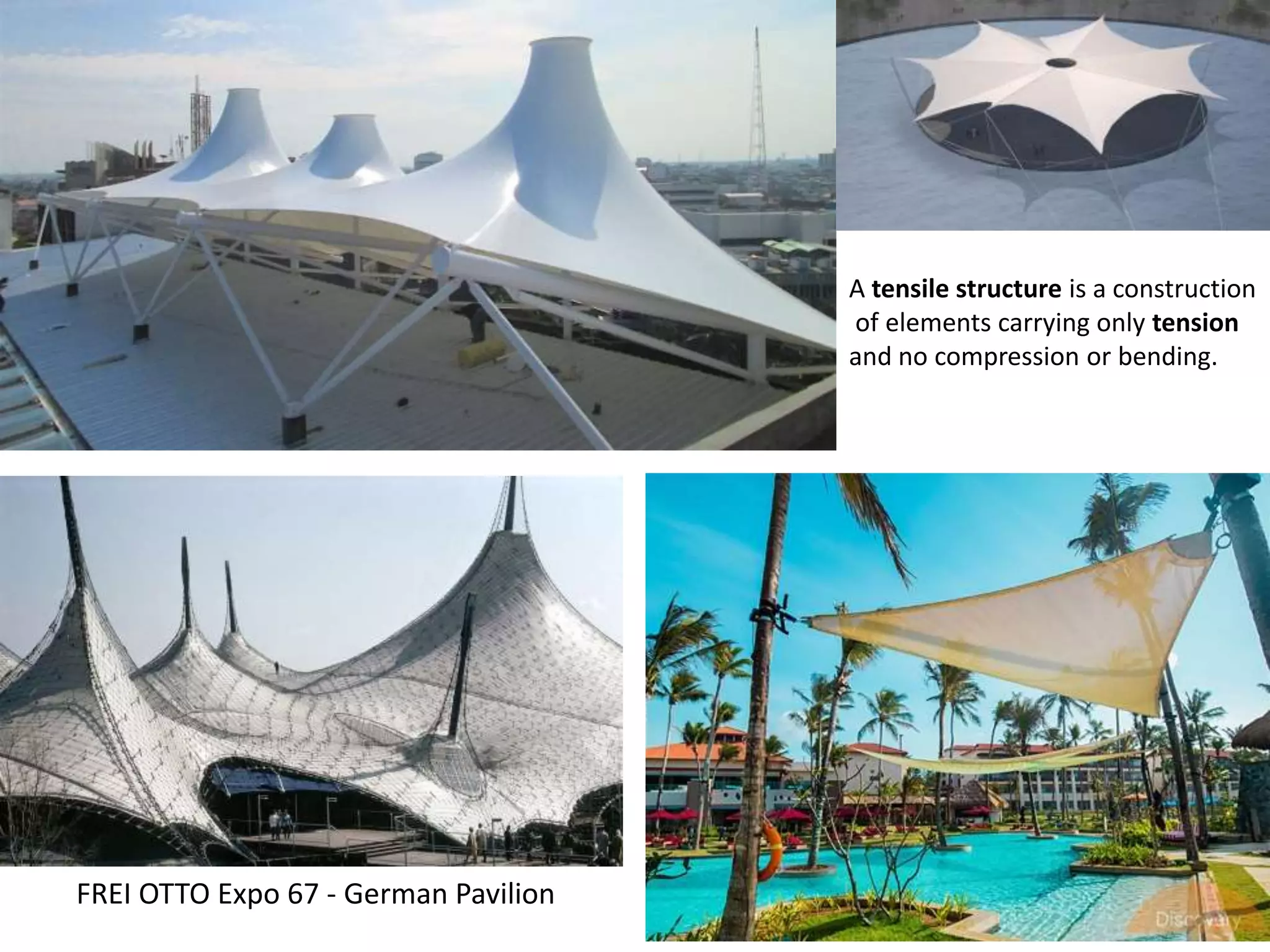 Tensile structures | PPTX