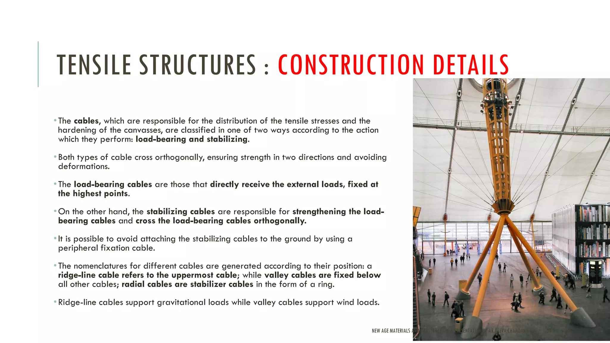 Tensile structures and Pneumatic Structures | PDF