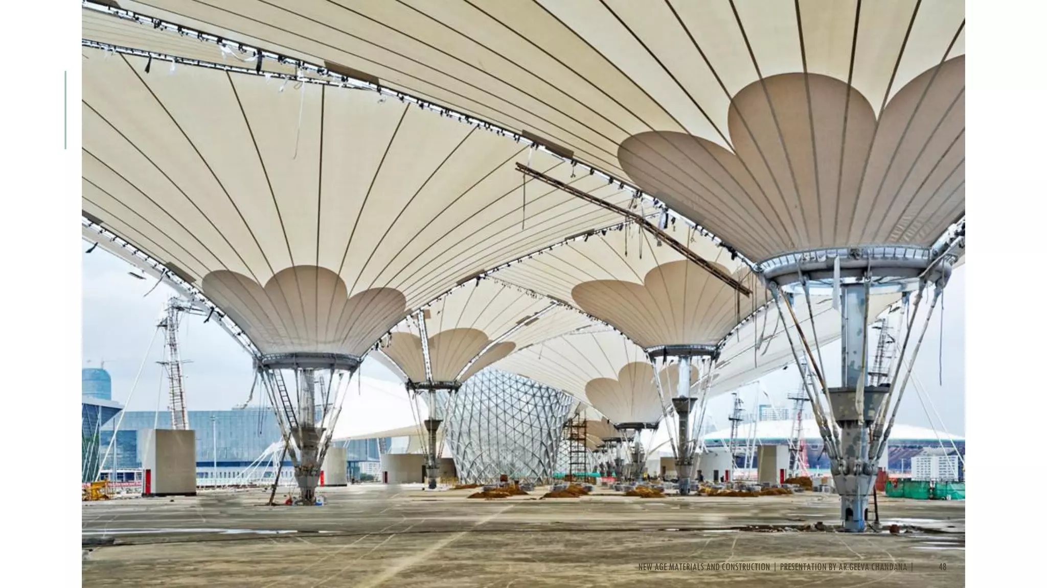 Tensile structures and Pneumatic Structures | PDF