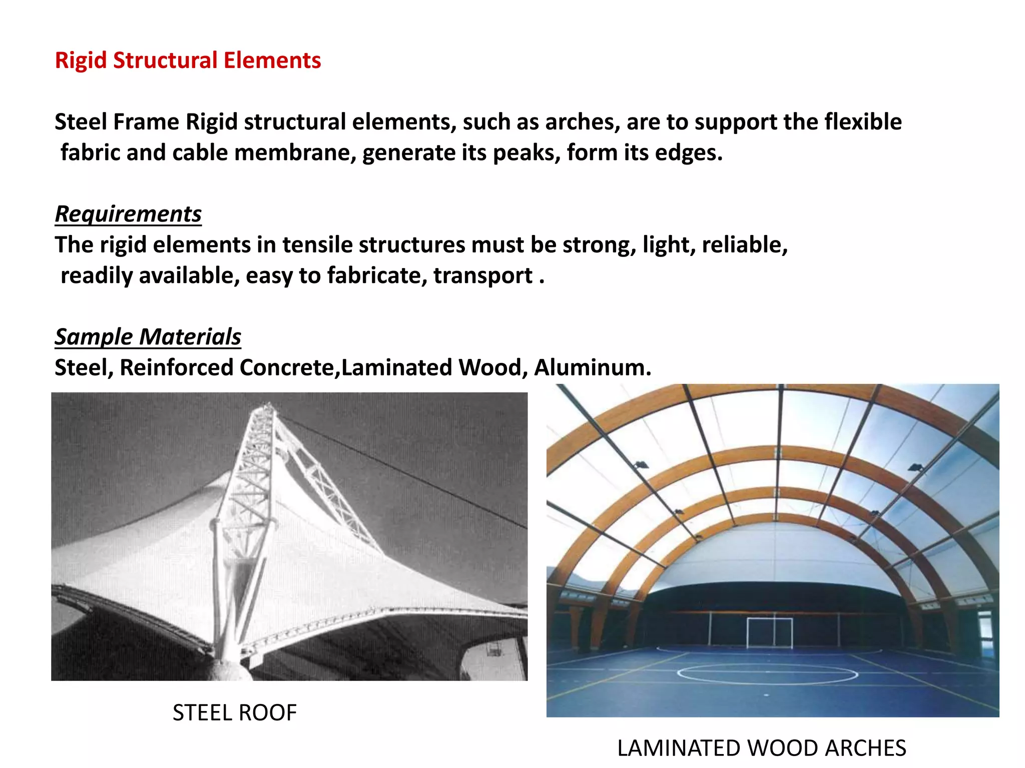 Tensile structures for architects | PPTX