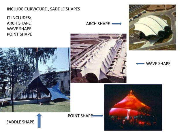 Tensile structures for architects | PPTX