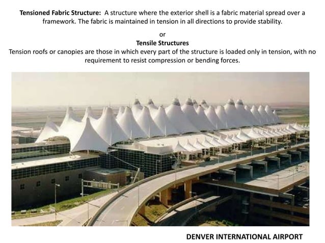 Tensile structures for architects | PPTX