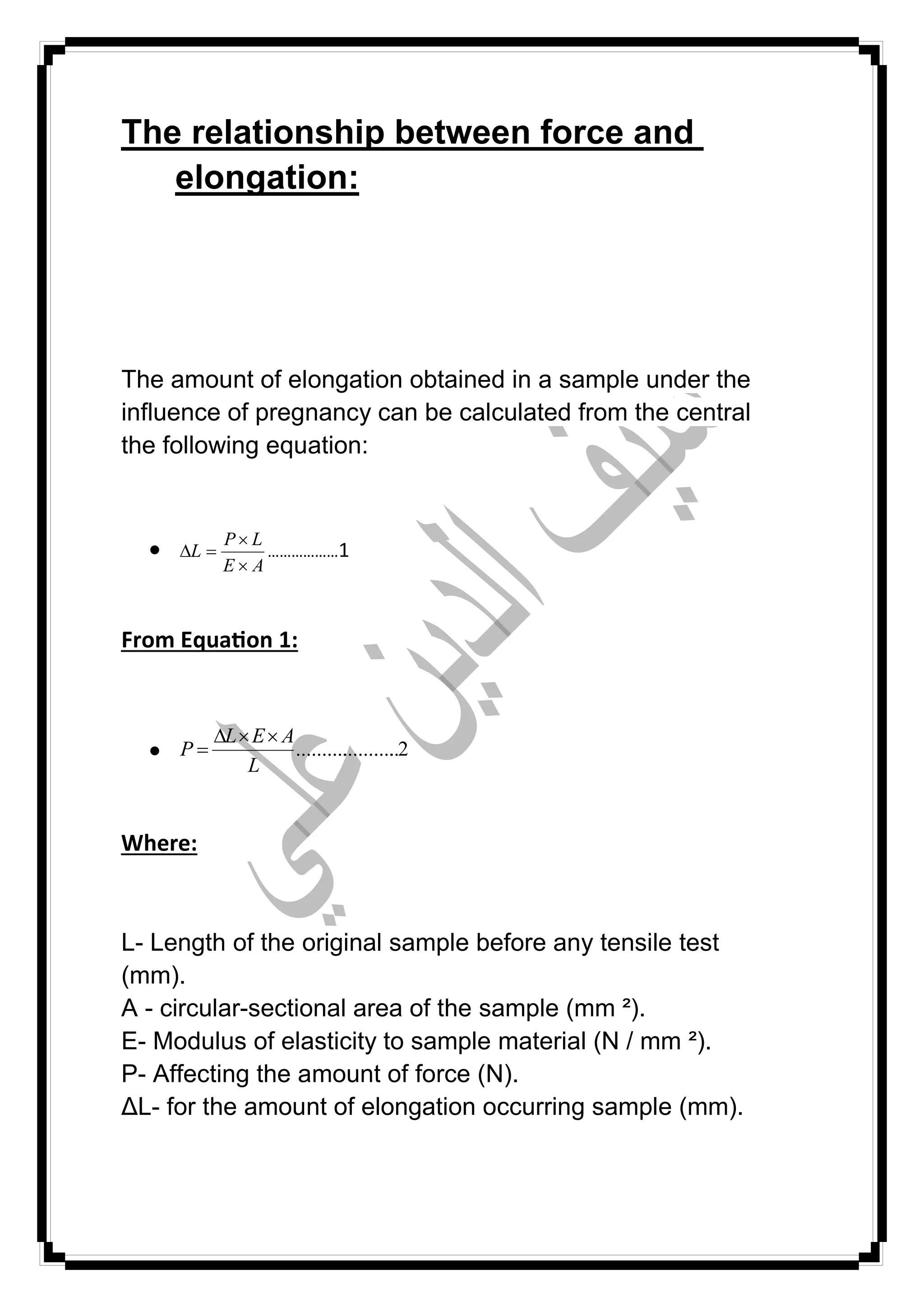 Tensile test | PDF