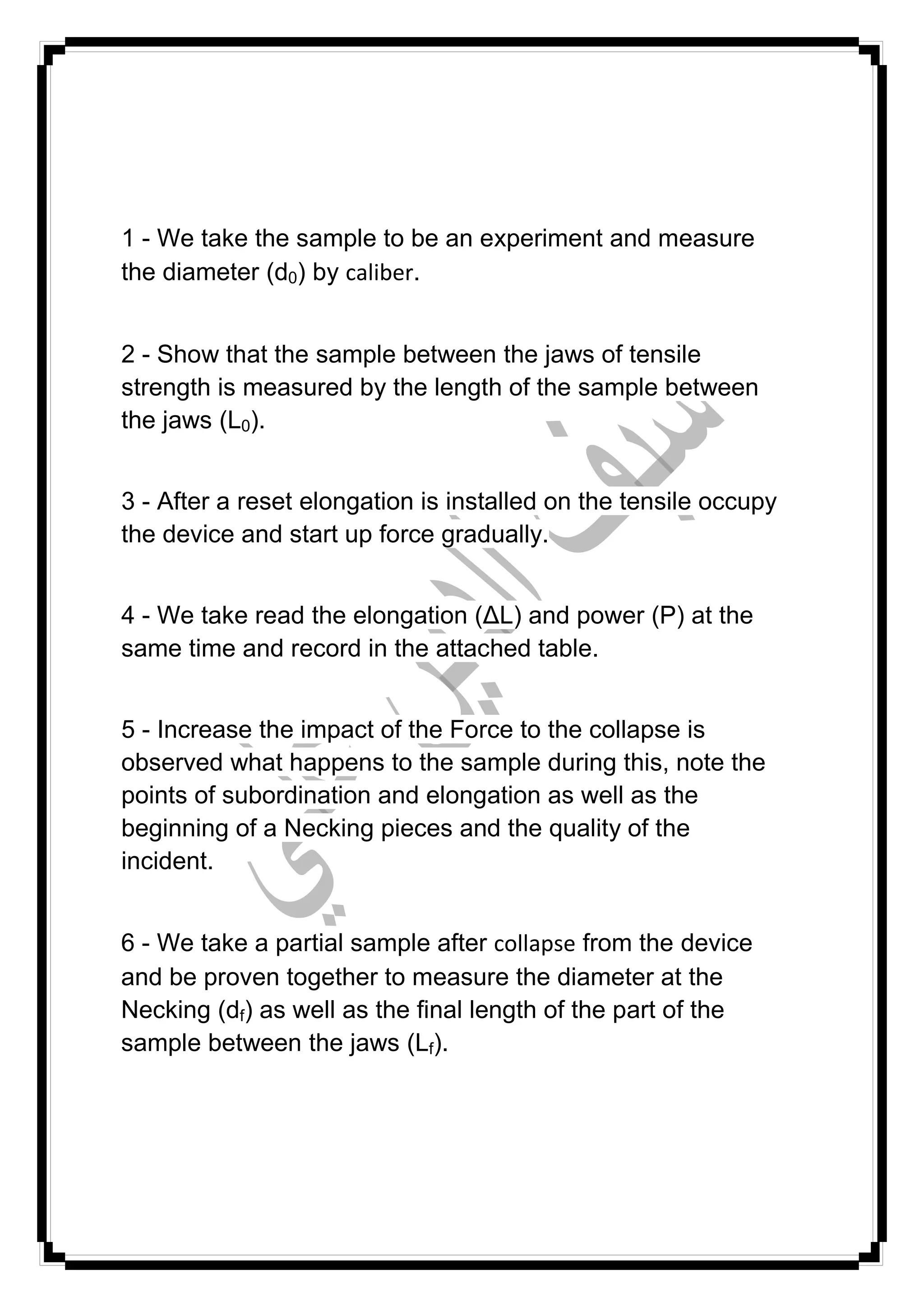 Tensile test | PDF
