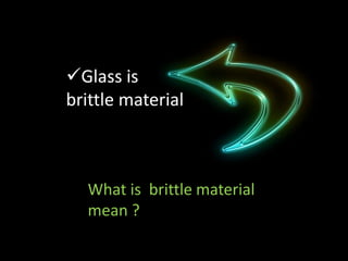 Tensile testing of brittle material | PPTX