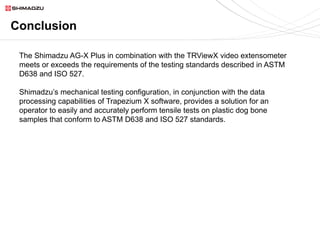 Testing the Tensile Properties of Rigid and Semi-rigid Plastics (ASTM ...