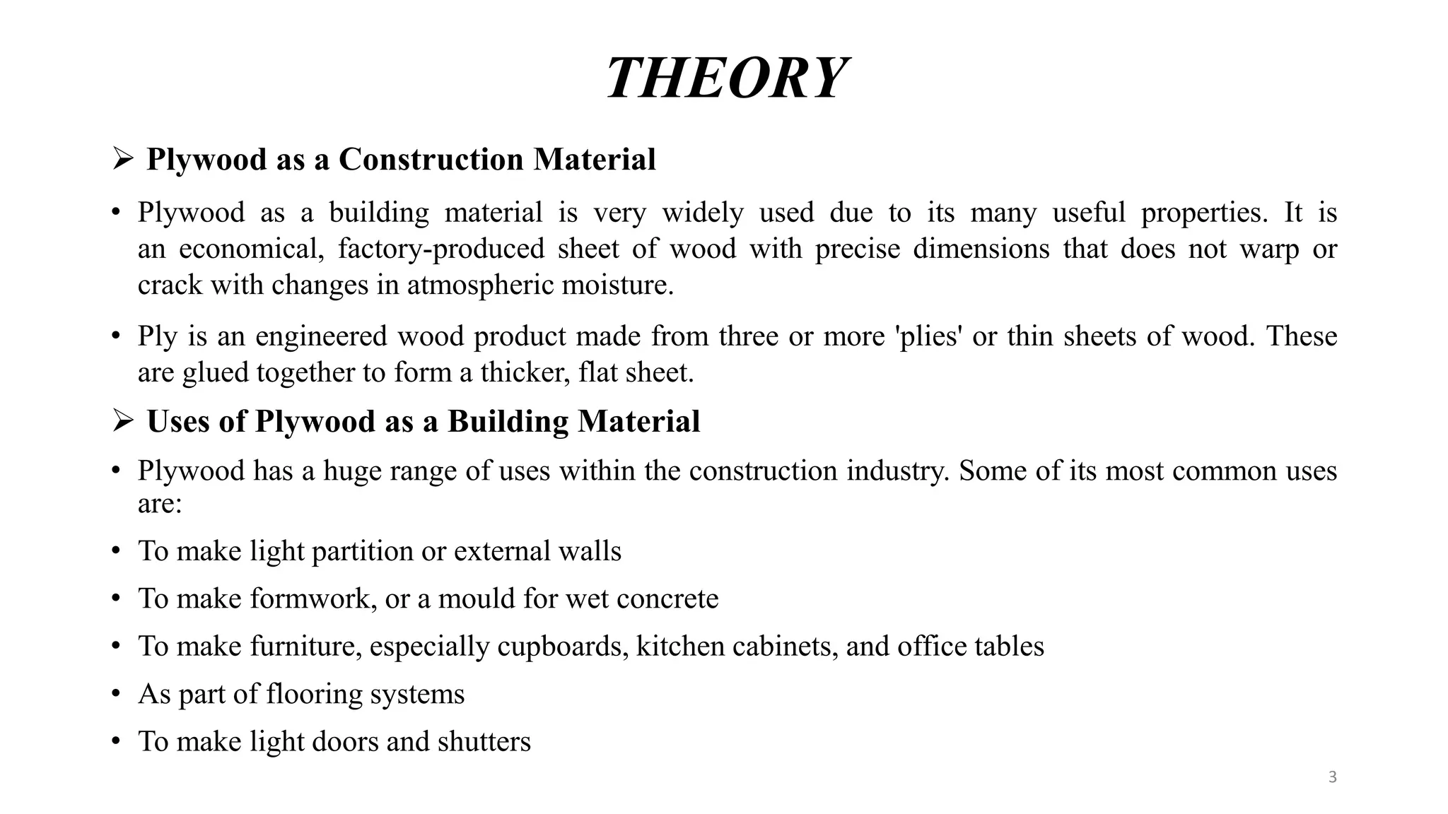 Tests on Plywood (Tensile Test) | PPTX