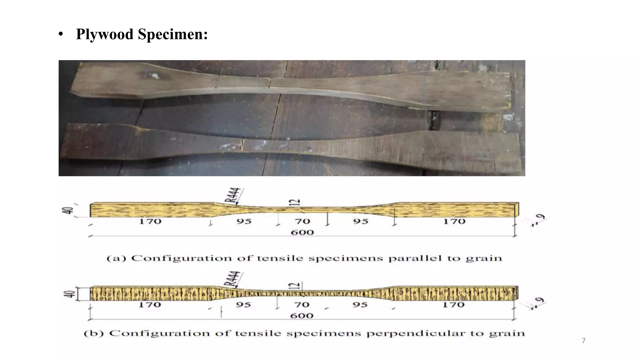 Tests on Plywood (Tensile Test) | PPTX