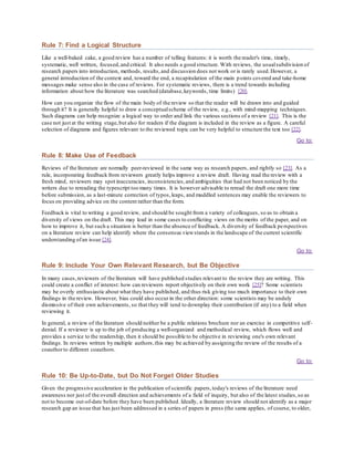 Ten simple rules for writing a literature review | DOCX