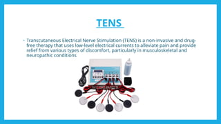 TENS - in diabetic peripheral neuropathy | PPT