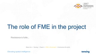 FME for Smallworld to Esri Water Data Model - Migration and ...