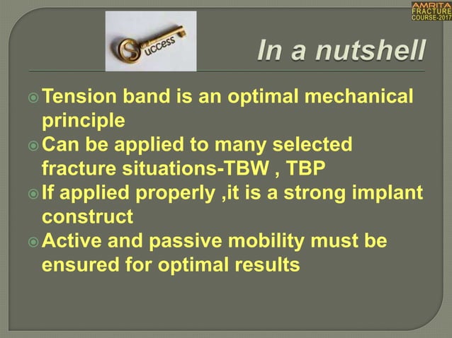 Tension band wiring and plating of fractures- dr mohamed ashraf.govt TD ...
