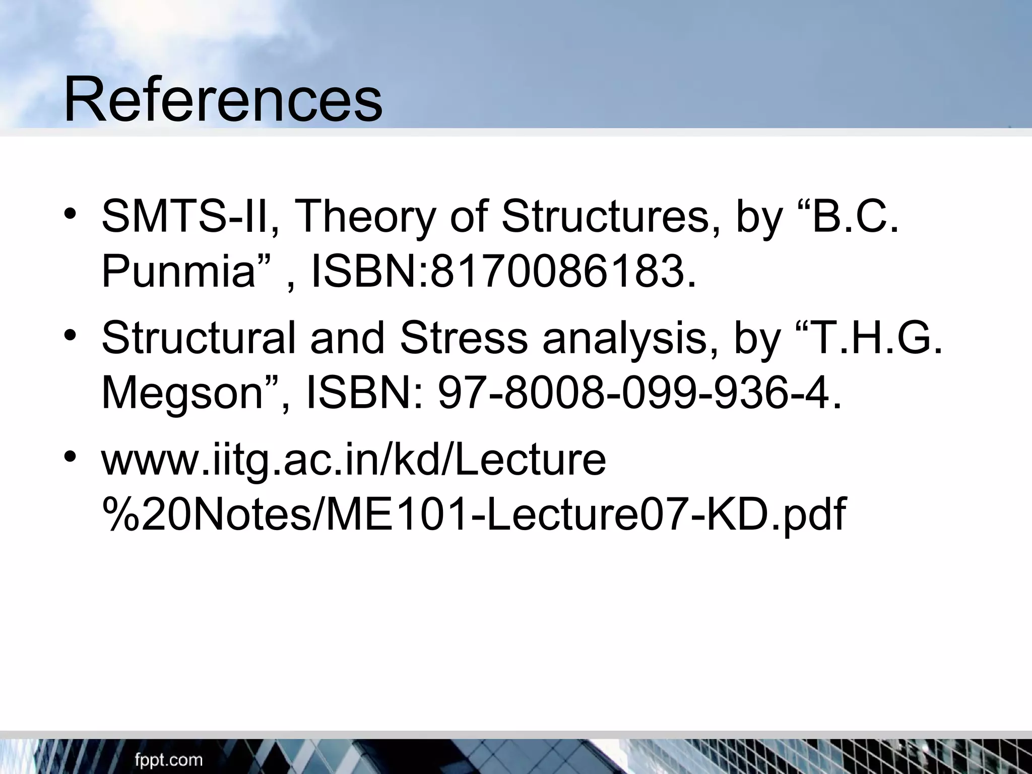 Tension coefficient method | PPT