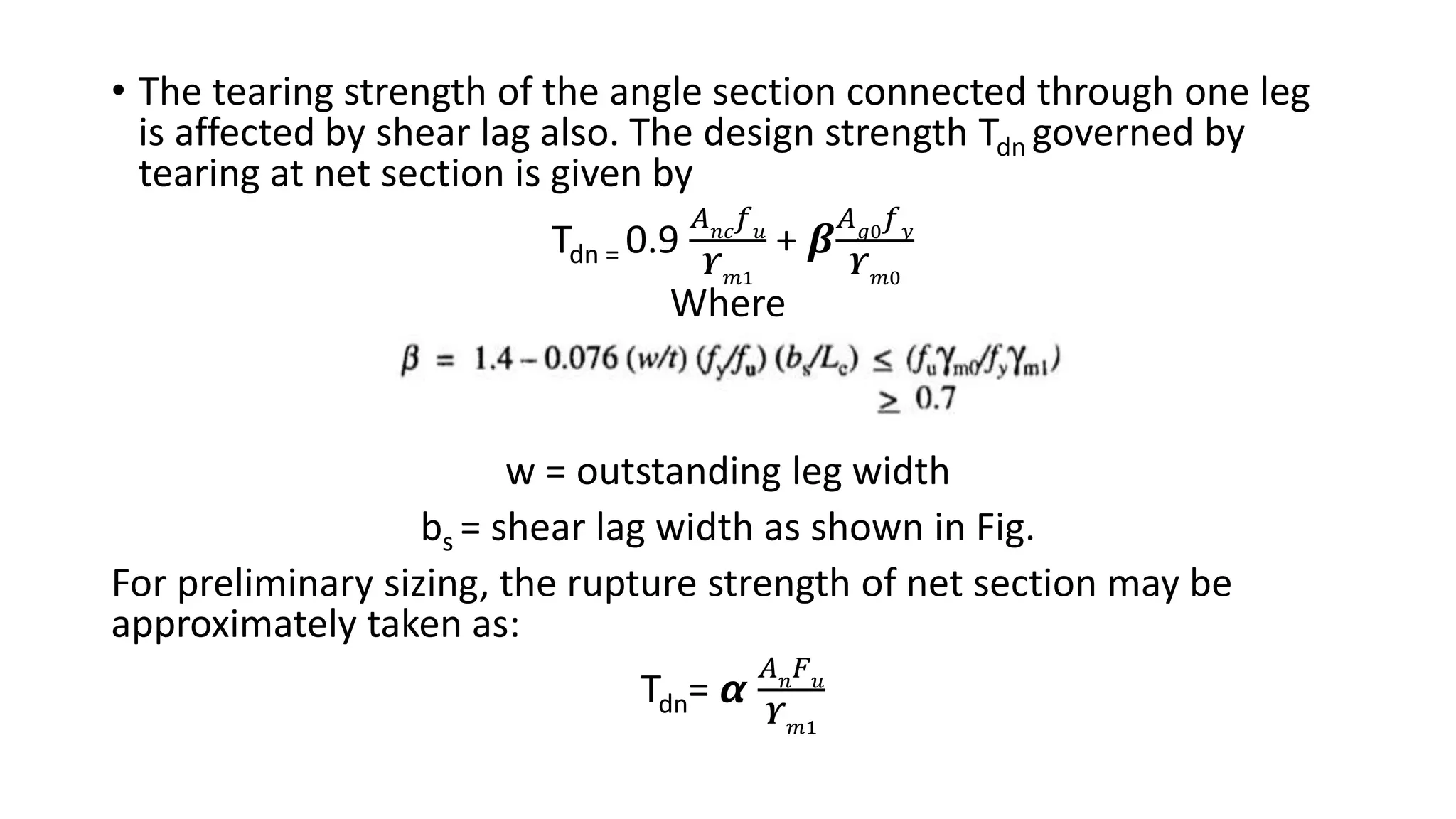 Tension members | PPTX