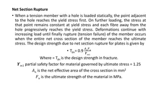 Tension members | PPTX