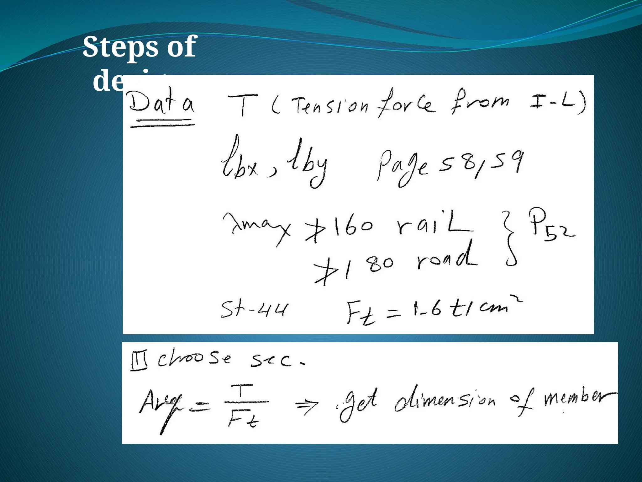 tension members Designe for trussed steel bridge.ppsx | Physics | Science