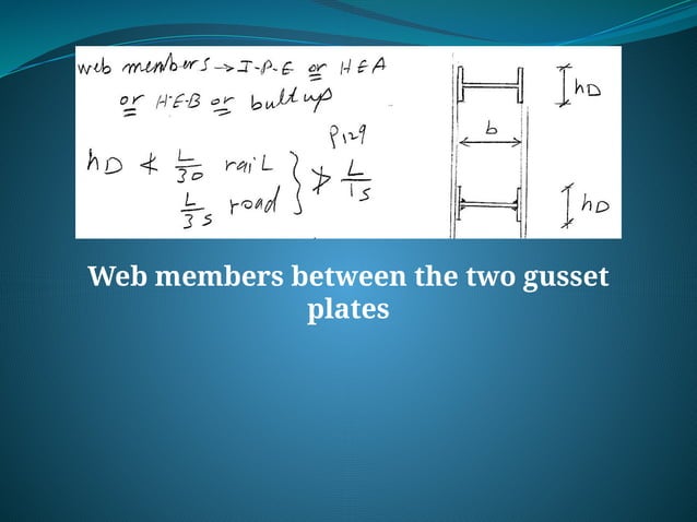 tension members Designe for trussed steel bridge.ppsx | Physics | Science