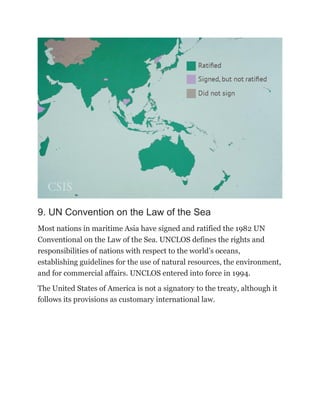 Tensions in the south china sea explained in 18 maps CSIS march 11-2016 ...