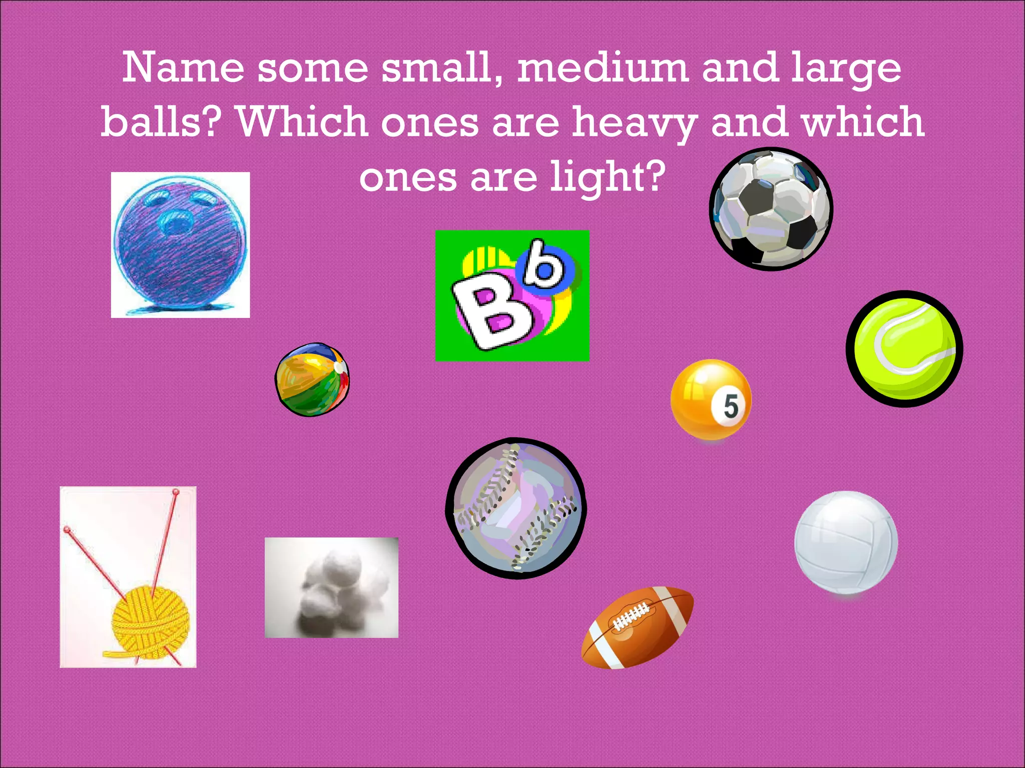 Ten slide power point on balls | PPT