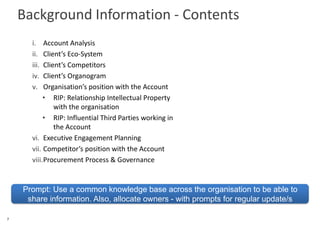 Ten Slides in Ten Minutes - Mature Account Development Planning | PDF